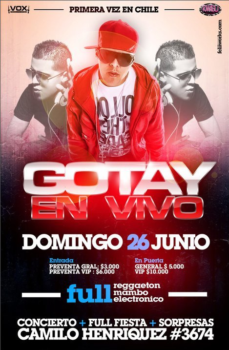 Real G4 Life Por Ley !: Gotay “El Autentiko” @ 26 de Junio, Kmzu Club ...