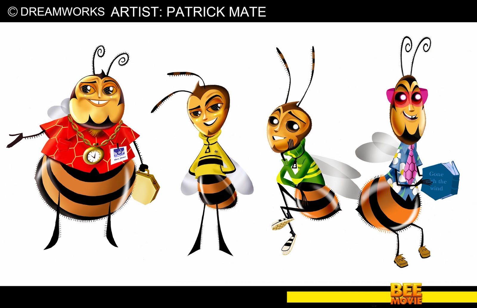 PATRICK MATE Character Design Portfolio