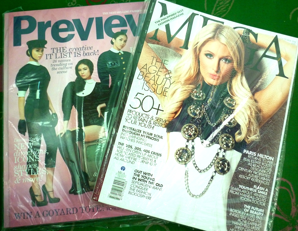 JoewardM.: October 2011 Magazine Cover: MEGA vs. Preview