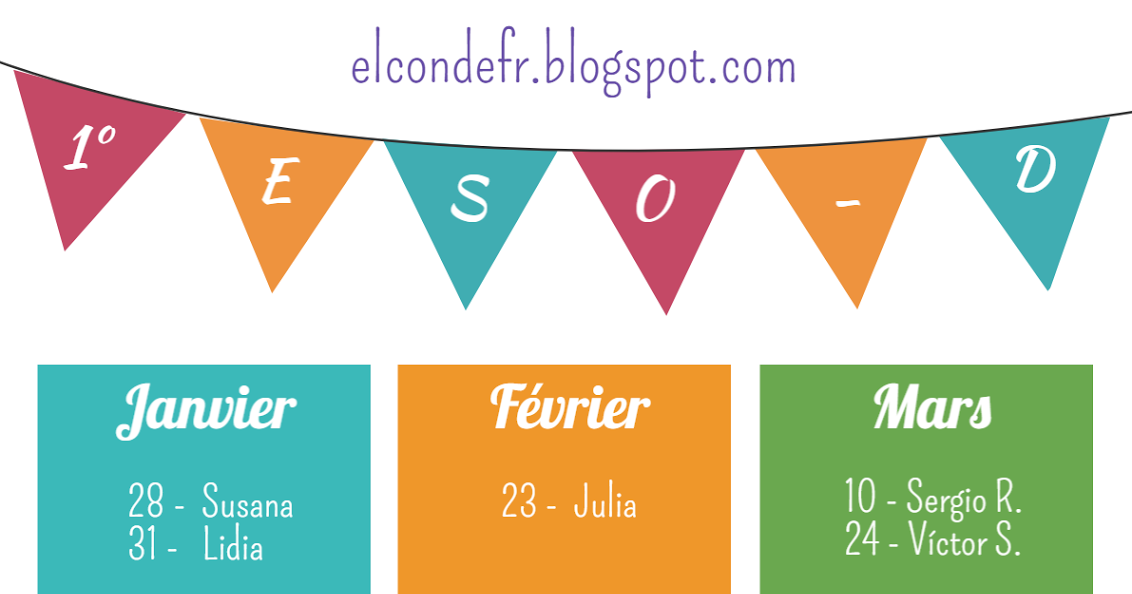 El Conde. fr: Quelle est la date de ton anniversaire?