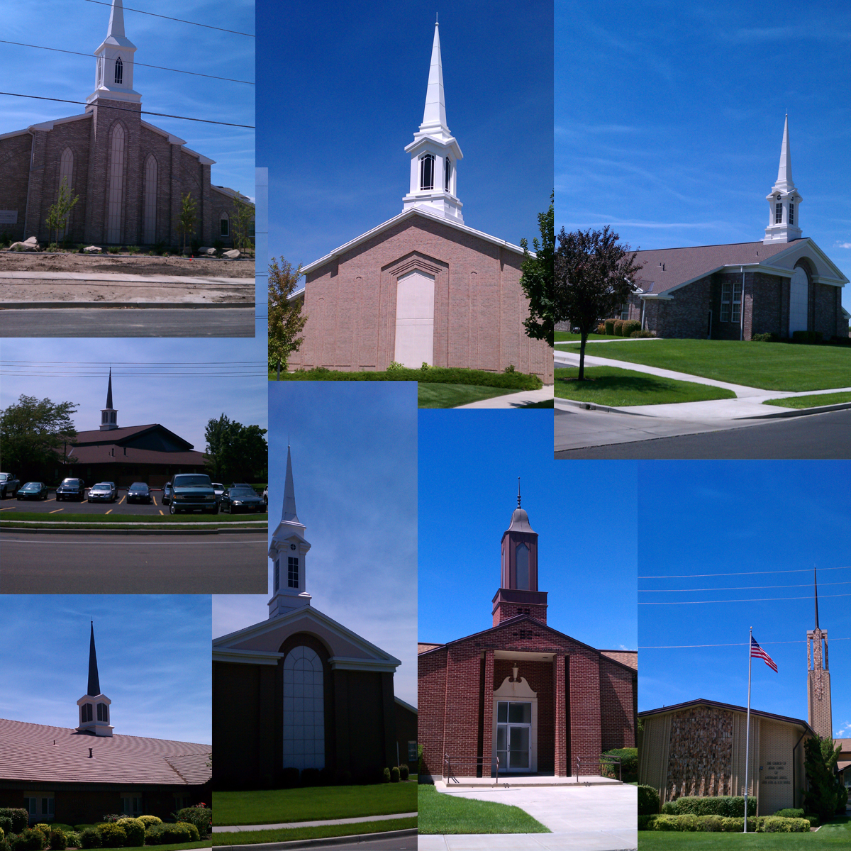 Bantam Arborial Bovines: Mormon Churches