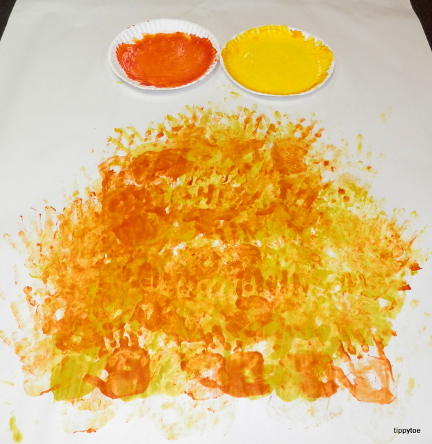 Tippytoe Crafts: Class Olympic Torch