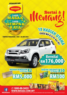 Maggi Contest Lebih masak lebih gempak raya 2018