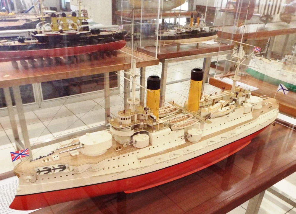 Wargaming Miscellany: Ship models in the Monaco Naval Museum: Russian ...