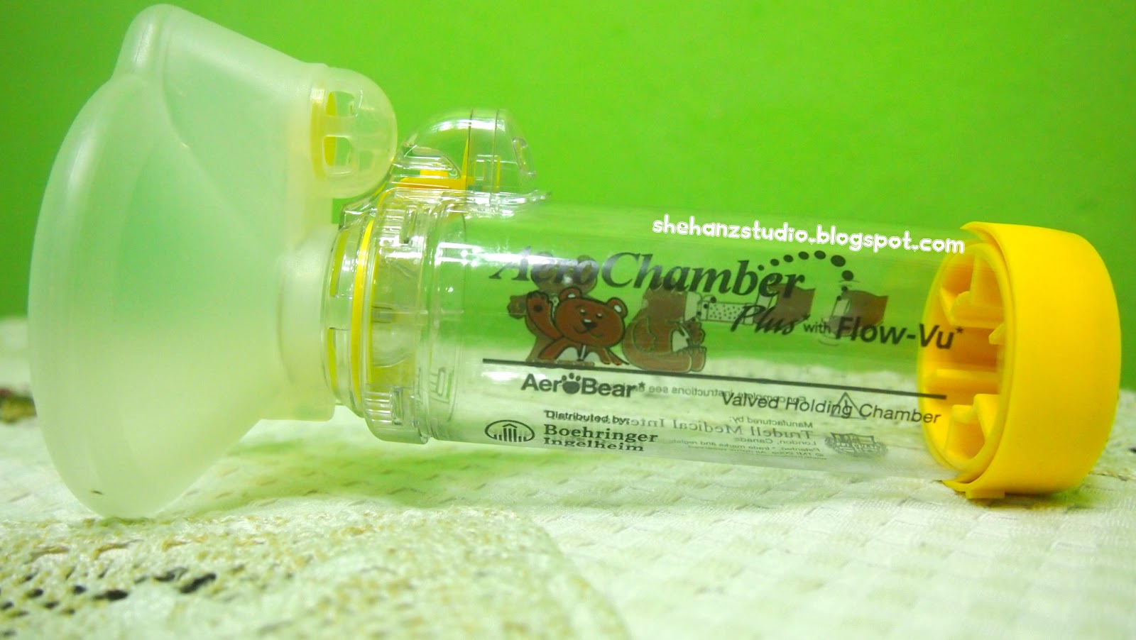Mommy's Diary of Life: AEROCHAMBER & INHALER. HOW TO USE?