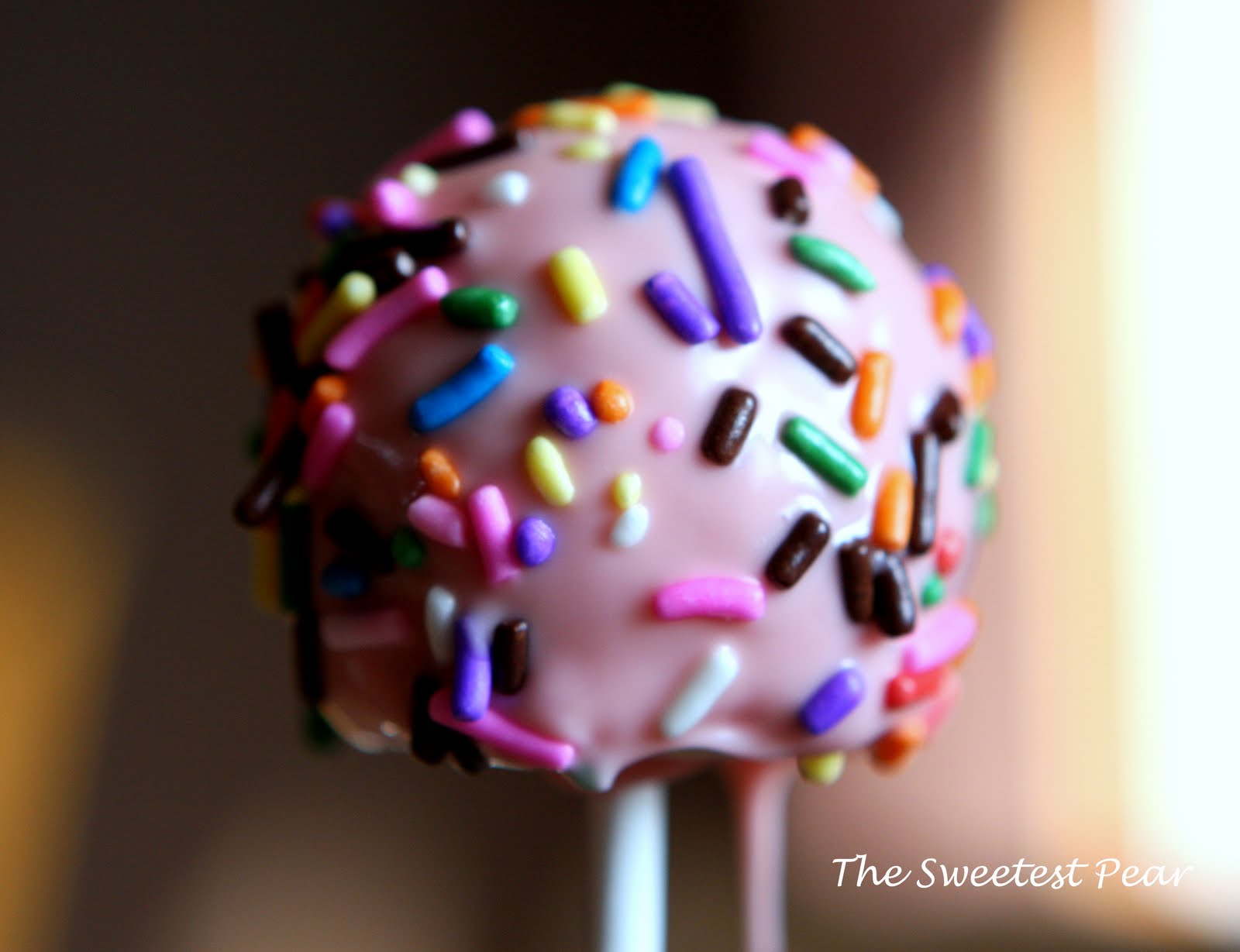 The Sweetest Pear: When a sheet cake just won't do.