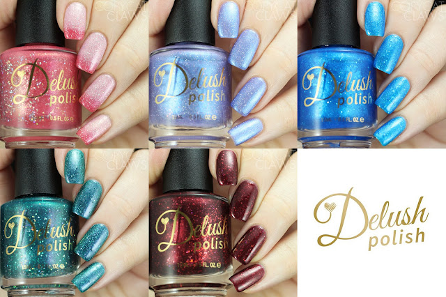 Copycat Claws: Delush Polish Crown & Glory Collection Review