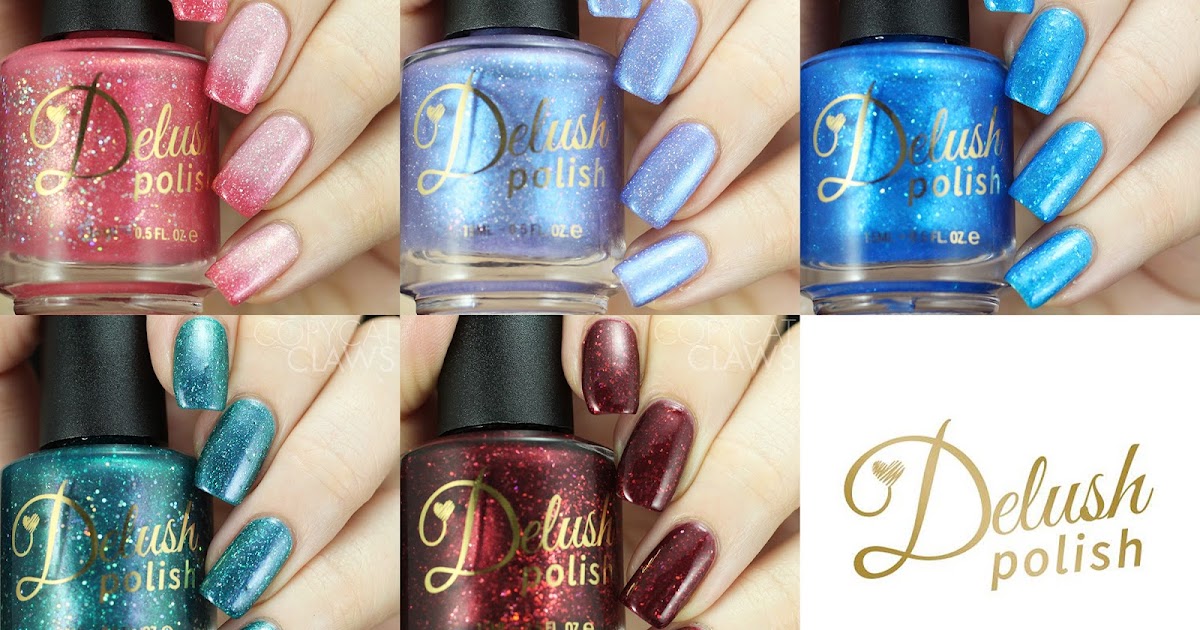 Copycat Claws: Delush Polish Crown & Glory Collection Review