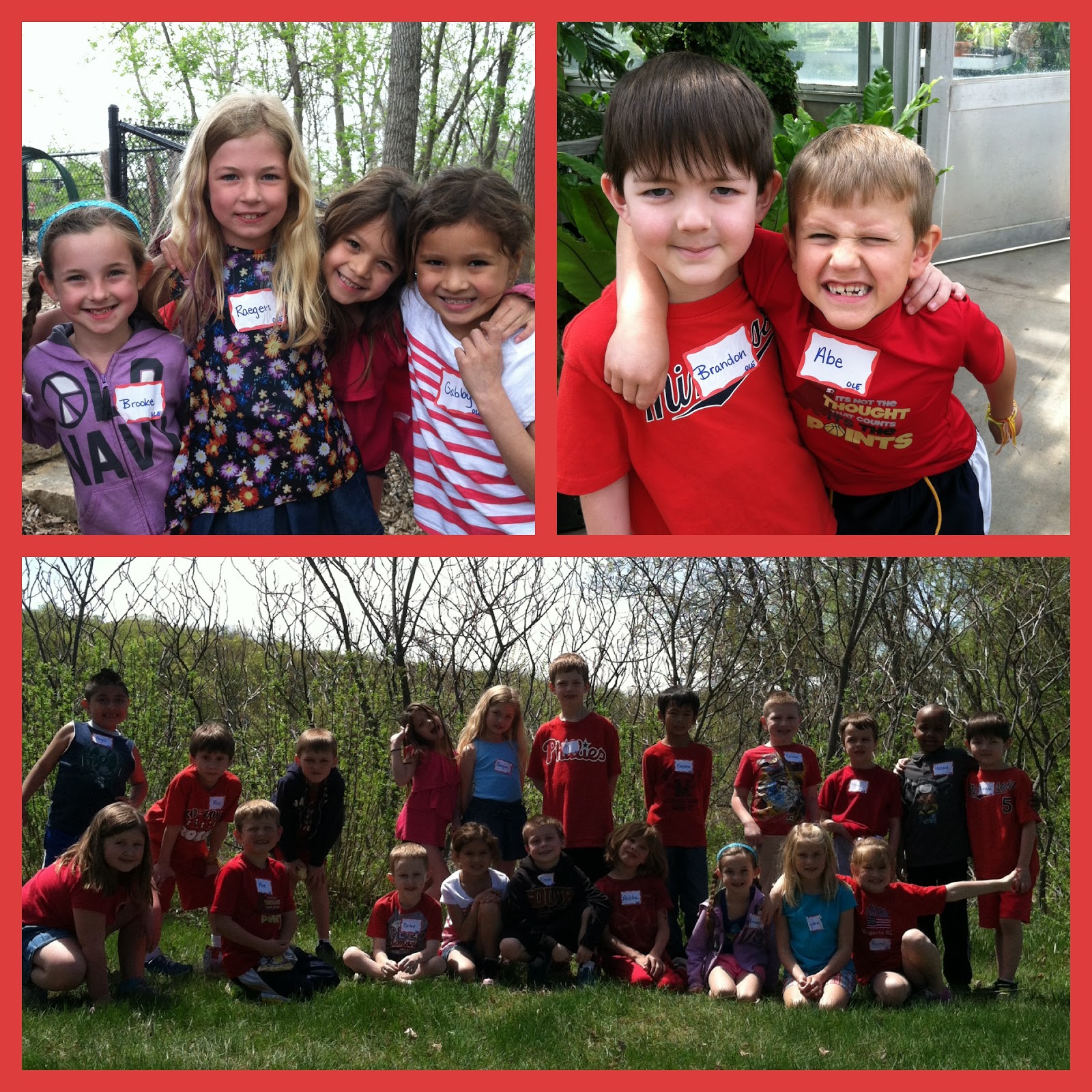 Follow First Grade: Field Trip to the Landscape Arboretum