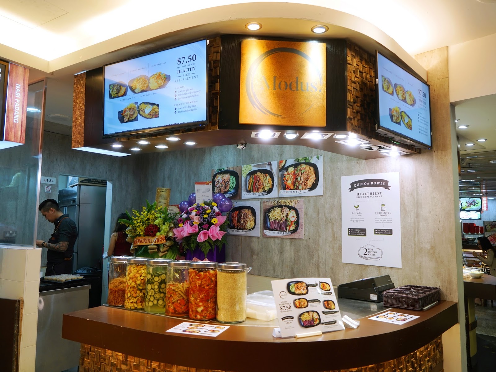 PinkyPiggu: Modus Quinoa Bowls @ Esplanade Xchange Food Inn ~ Cheap ...