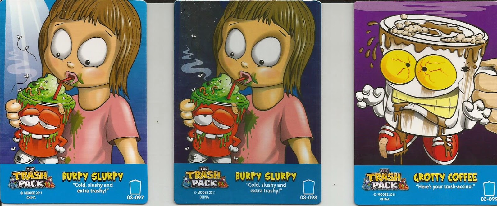 GeoBloxJF: The Trash Pack Trading Card Collection 1 03-091 - 03-125