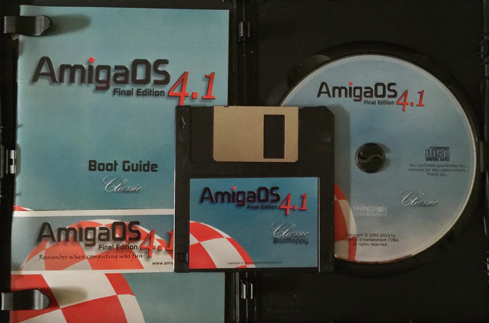 Amiga Podcast: AmigaOS 4.1 Final Edition - WinUAE/A1200 PPC