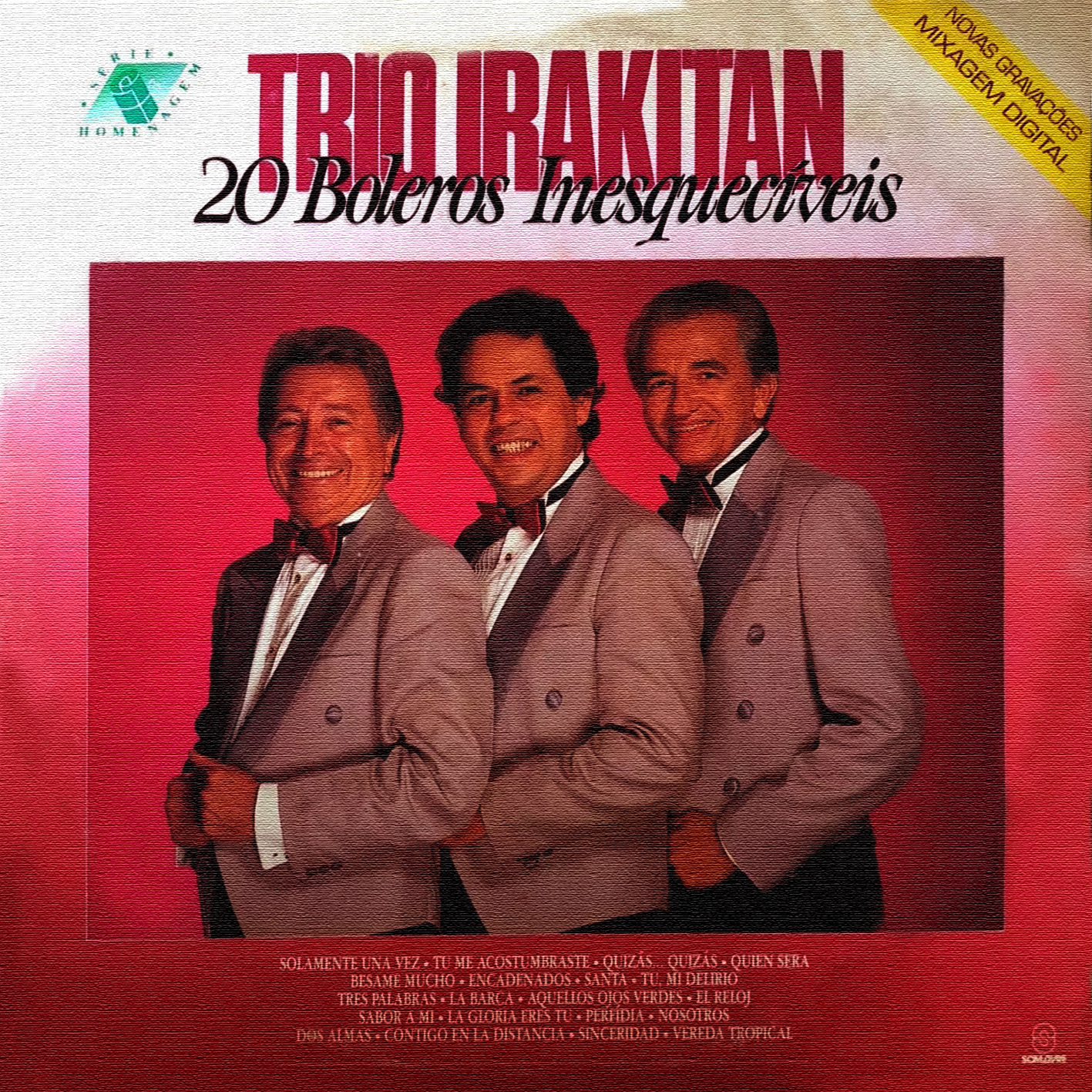 TRIO LOS PANCHOS Y SUS INVITADOS: TRIO IRAKITAN - 20 BOLEROS INESQUECIVEIS
