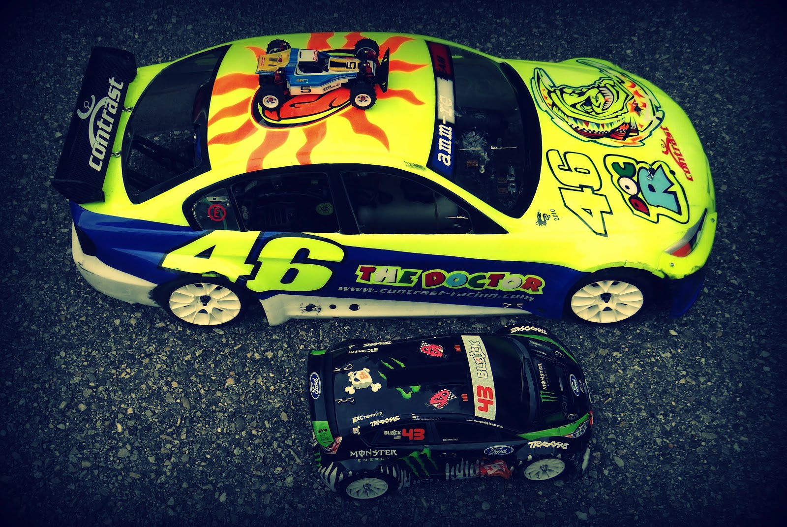 RC - Kyosho Inferno VE, Mini Z, Traxxas Ken Block et les autres ...