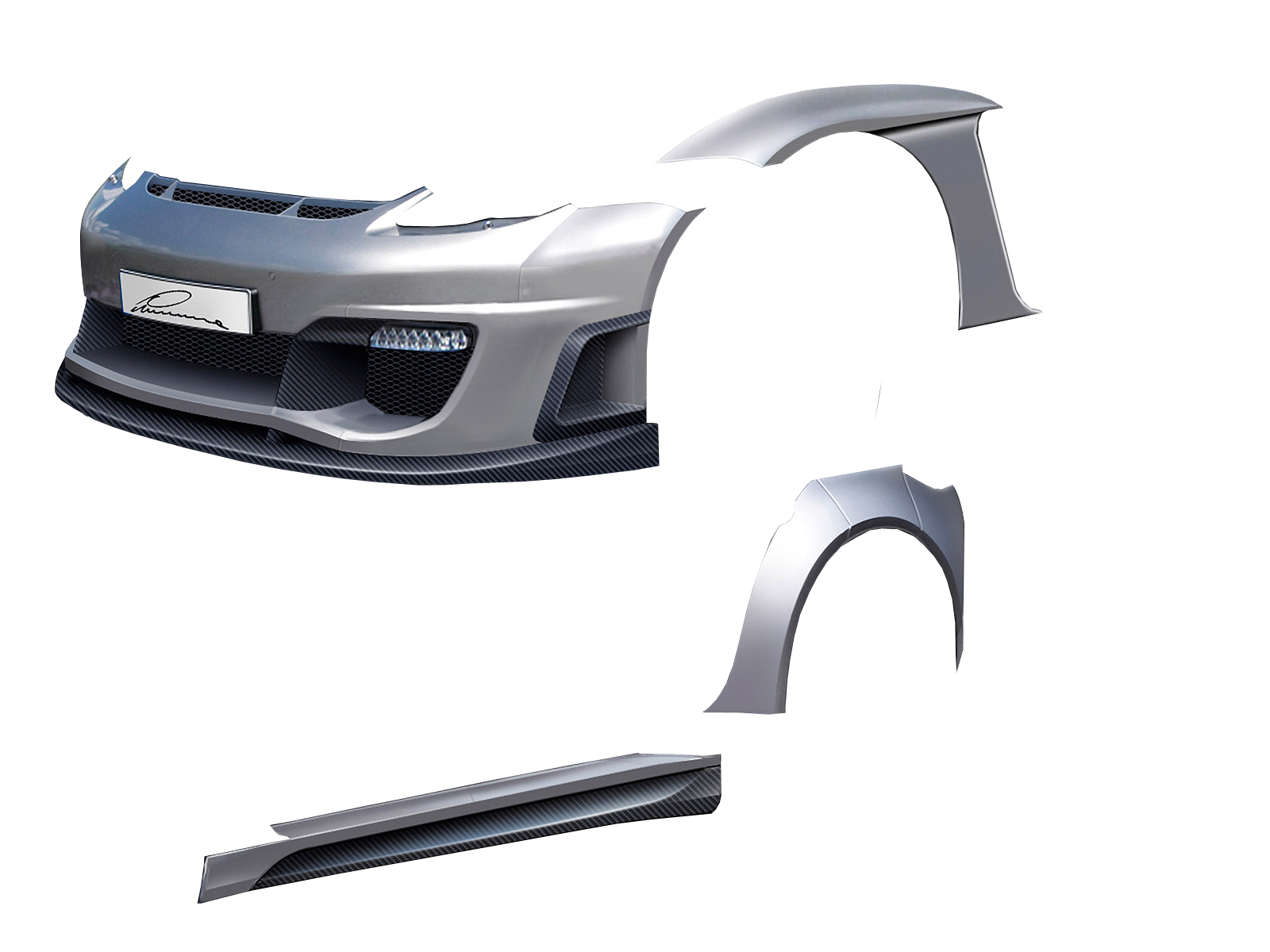 Giro Automotivo: Parachoques para tuning virtual