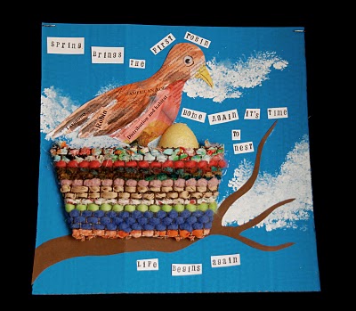 that artist woman: Easter Bonnet Portrait