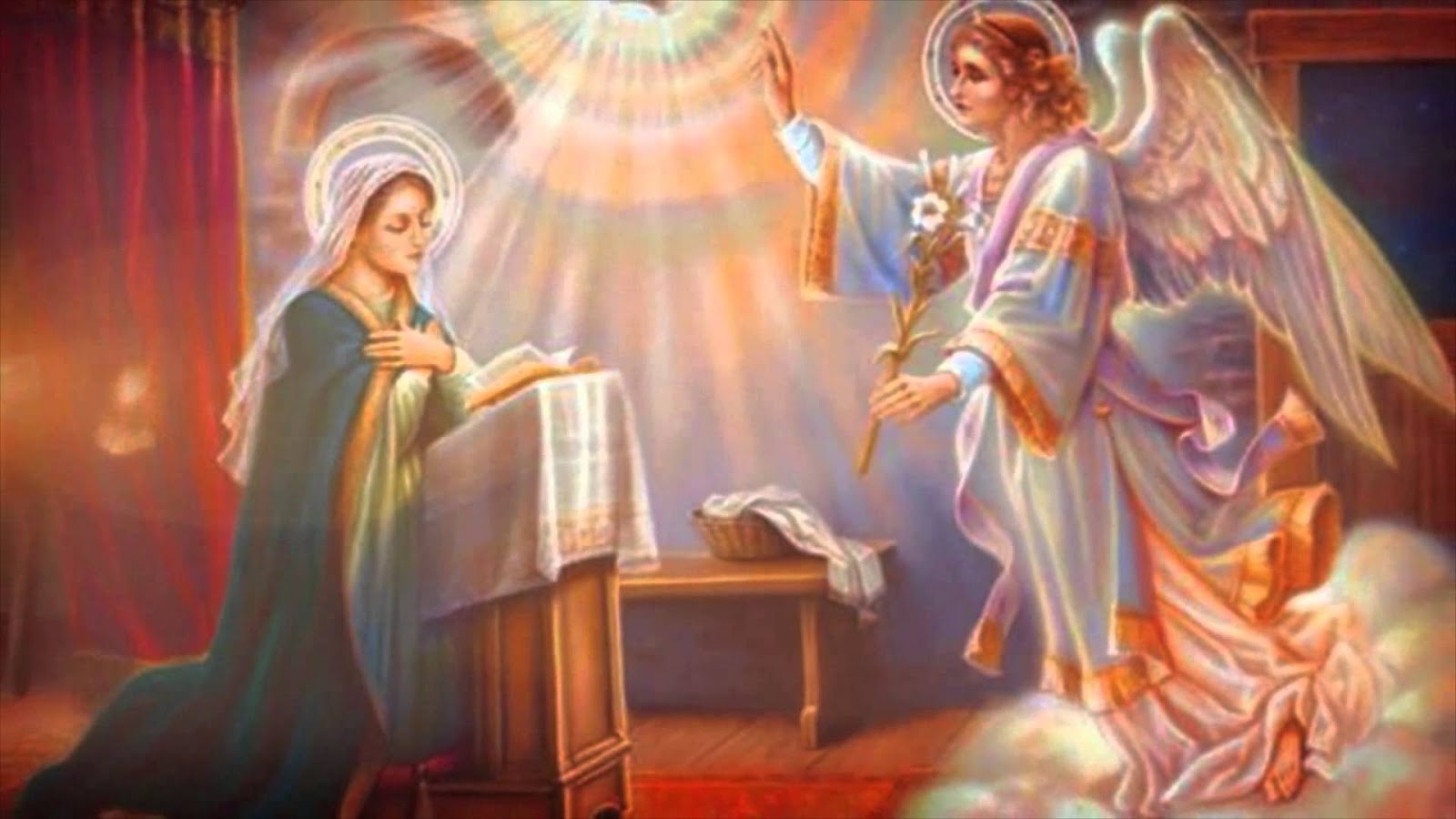 Miércoles del Arcángel Gabriel + oración para la serenidad ~ Misterios ...