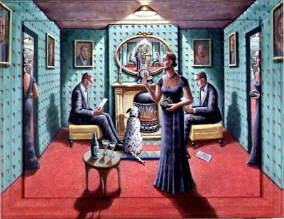 Reading and Art: P J Crook