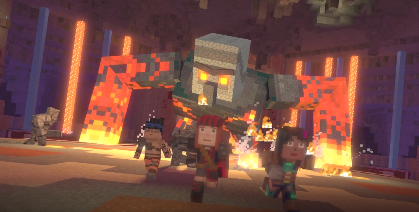 TELLTALE MINECRAFT STORY MODE SEASON 2 WALKTHROUGH.