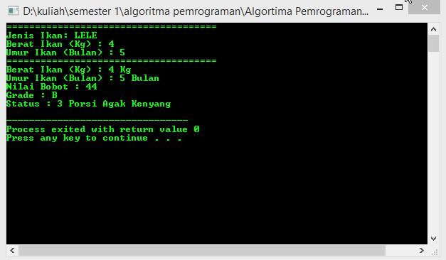 Contoh Program Aplikasi Menggunakan Bahasa C++ (Perulangan while, for ...