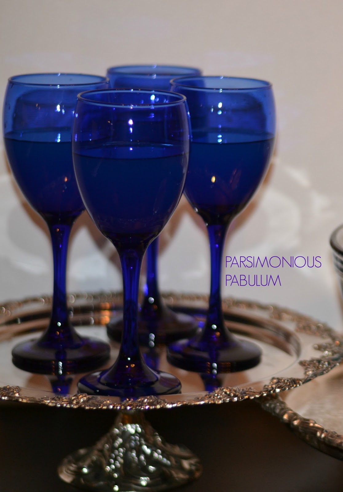 Parsimonious Pabulum: Easy Epicure: Vette's Manic Panic Shocking Blue ...