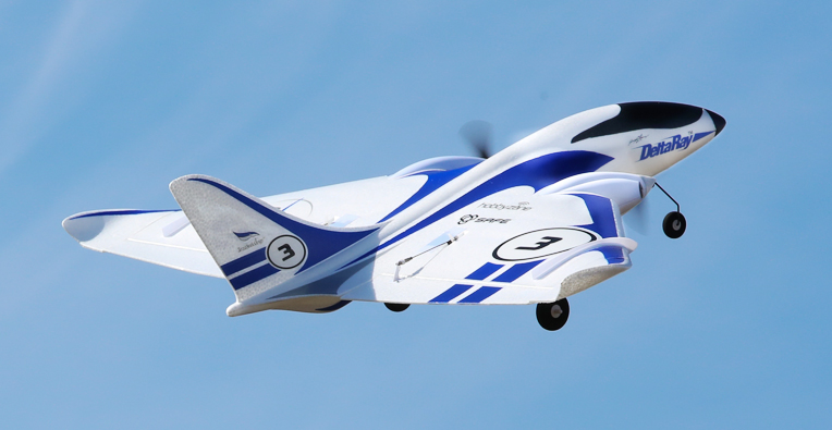 Red Rocket Hobbies: HobbyZone Delta Ray RTF Rc Flying Wing - New ...