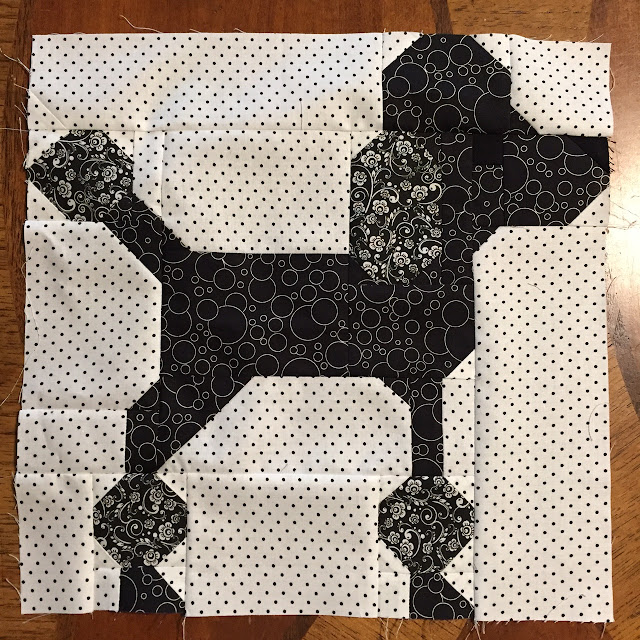 Color, Creating and Quilting!: Poodle Block