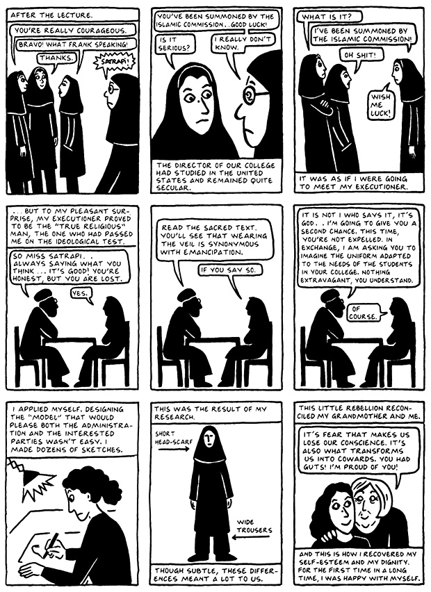 Read Persepolis 2, Section 15: The Convocation, Page 144