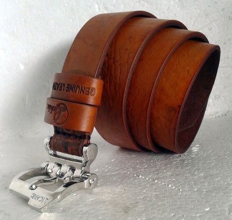 Sabuk kulit asli IPK-Lichin 01 Silver - Galeri Ikat Pinggang