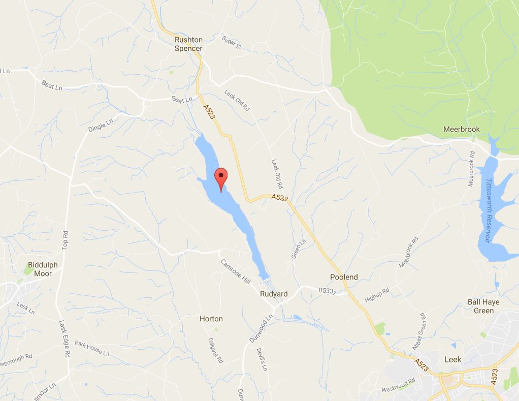 Winter walk around Rudyard Lake