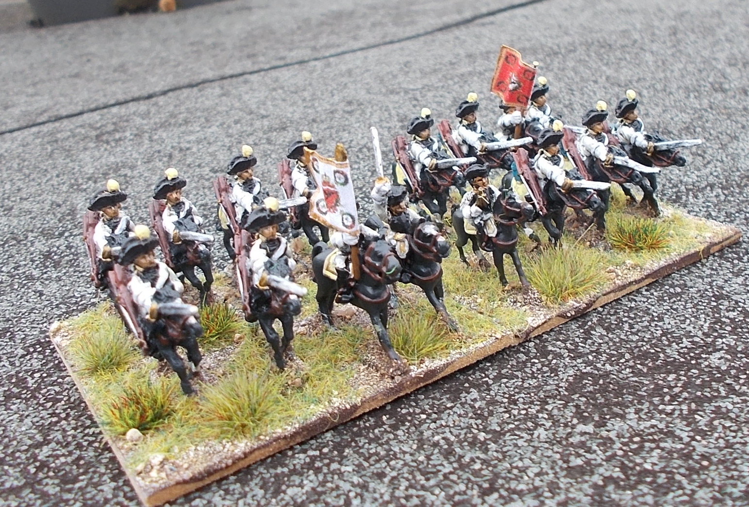 3D Military Art: Regiment No.7 von Driessen Cuirassiers 15mm Lancashire ...