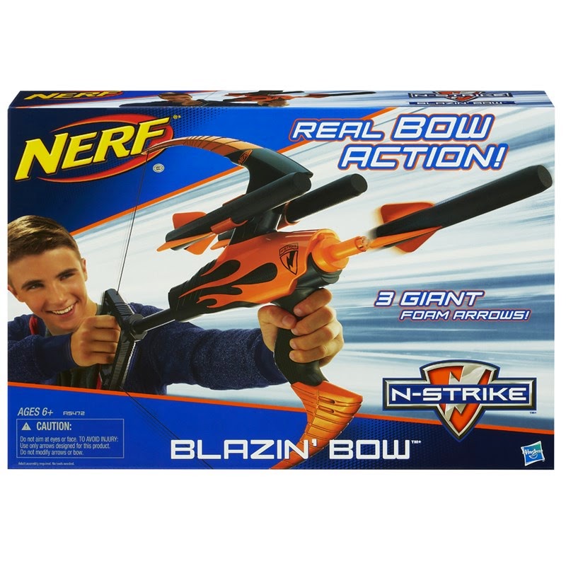 Brinquedos Peri Center: Nerf N-Strike Blazin Bow A5472 Hasbro