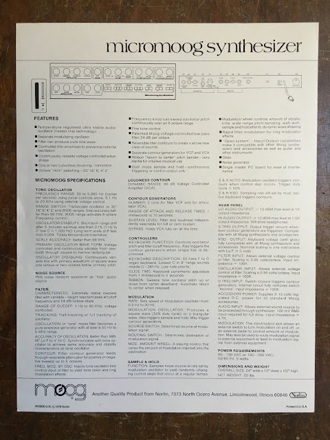 MATRIXSYNTH: Vintage Moog Ad/Spec Sheets