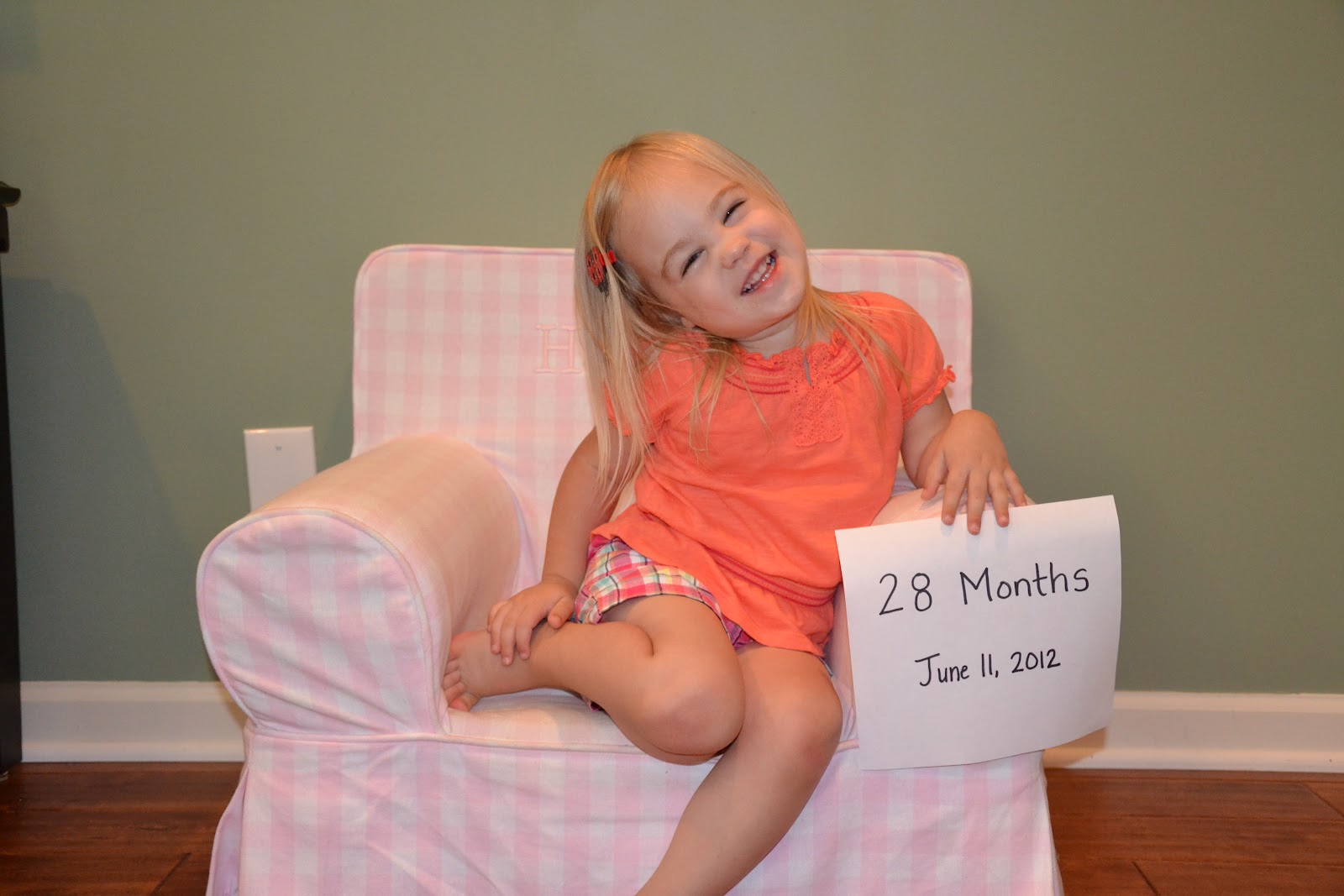 Our Little Peanuts: Hannah: 28 Months Old