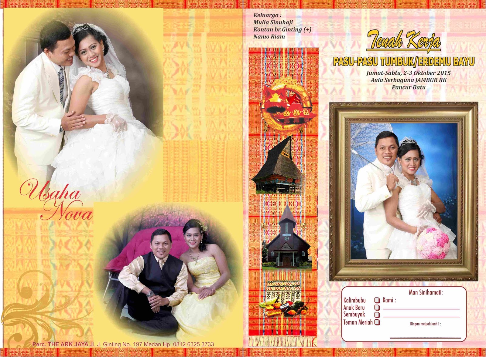 560 Koleksi Contoh Undangan Karo Terbaik Gratis - Contoh Undangan