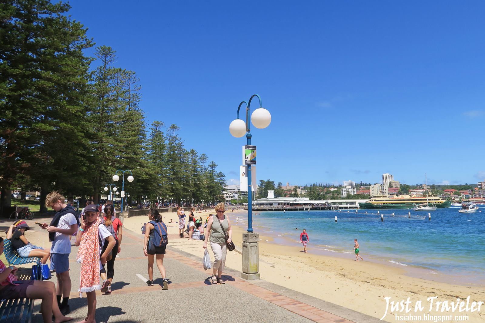 雪梨景點｜曼利海灘 Manly Beach 交通、景點、美食全攻略！