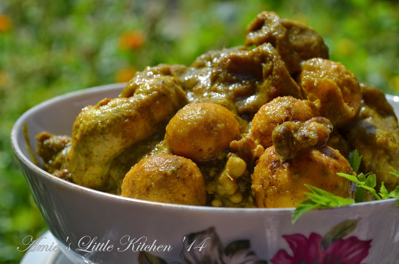 Rendang Isi Perut Ayam - Amie's Little Kitchen