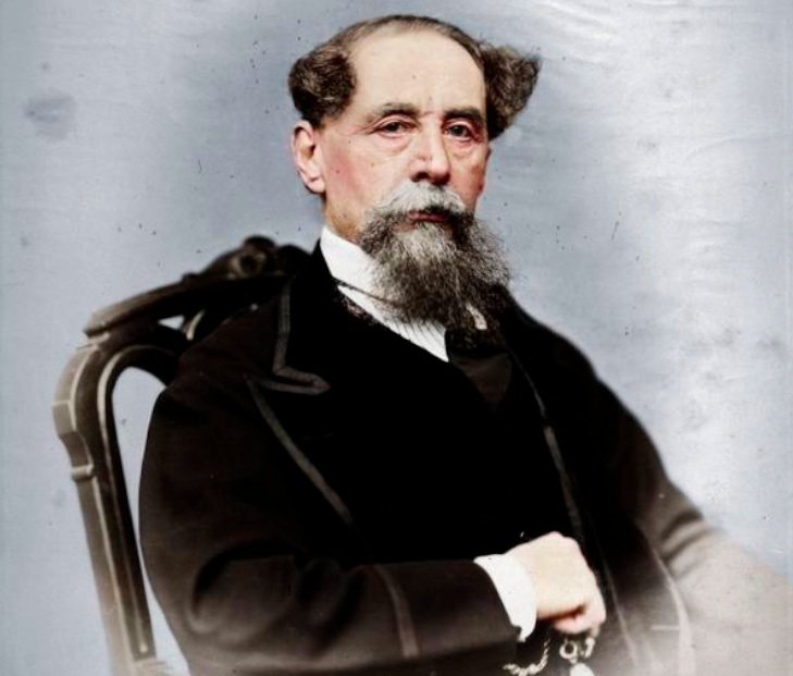 Beautiful Colorized Portraits of 7 Greatest Writers of the 19th Century ...