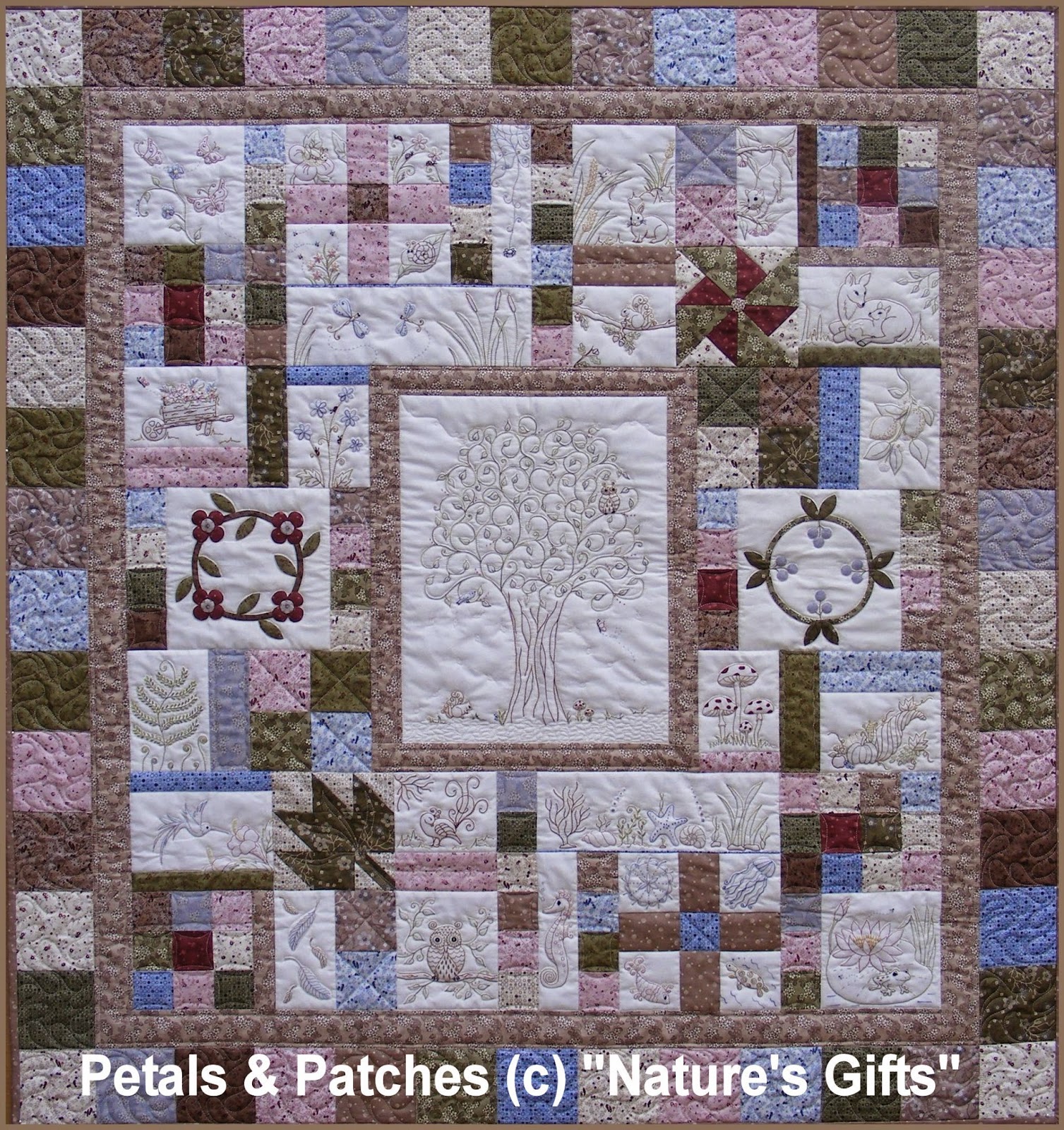 Sew Useful Designs: Nibbles and Nature's gifts by Petals & Patches!