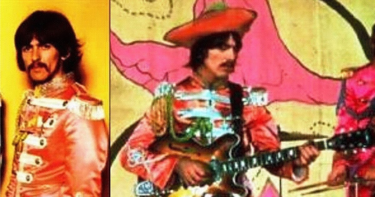 PAUL ON THE RUN: George's Sgt Pepper suit to go on display