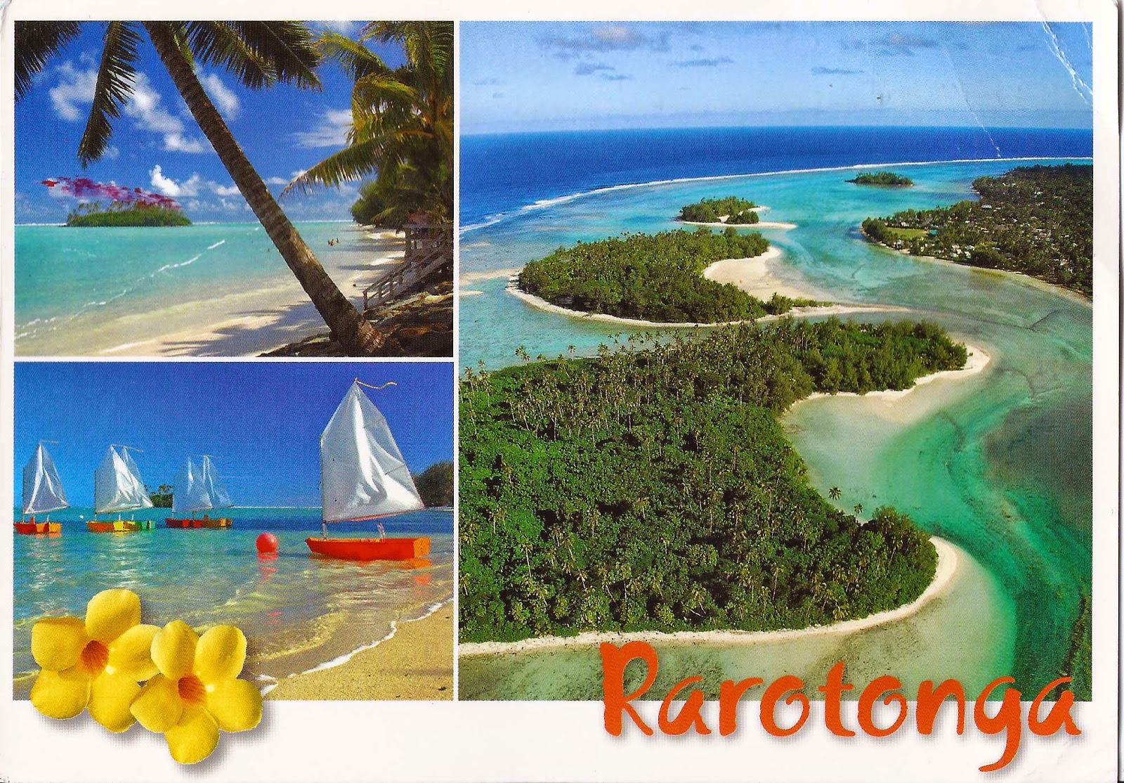 A Journey of Postcards: Rarotonga, one of the Cook Islands