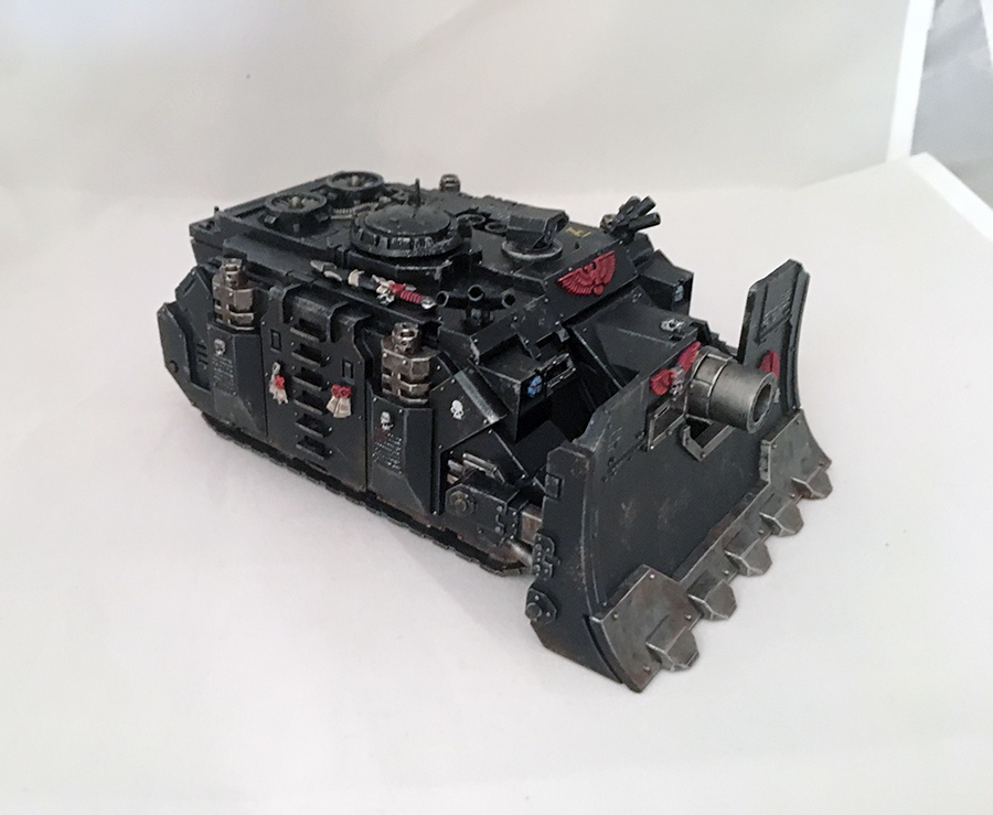 Sword of templar: Army Showcase - Black Templars - Vindicator tank