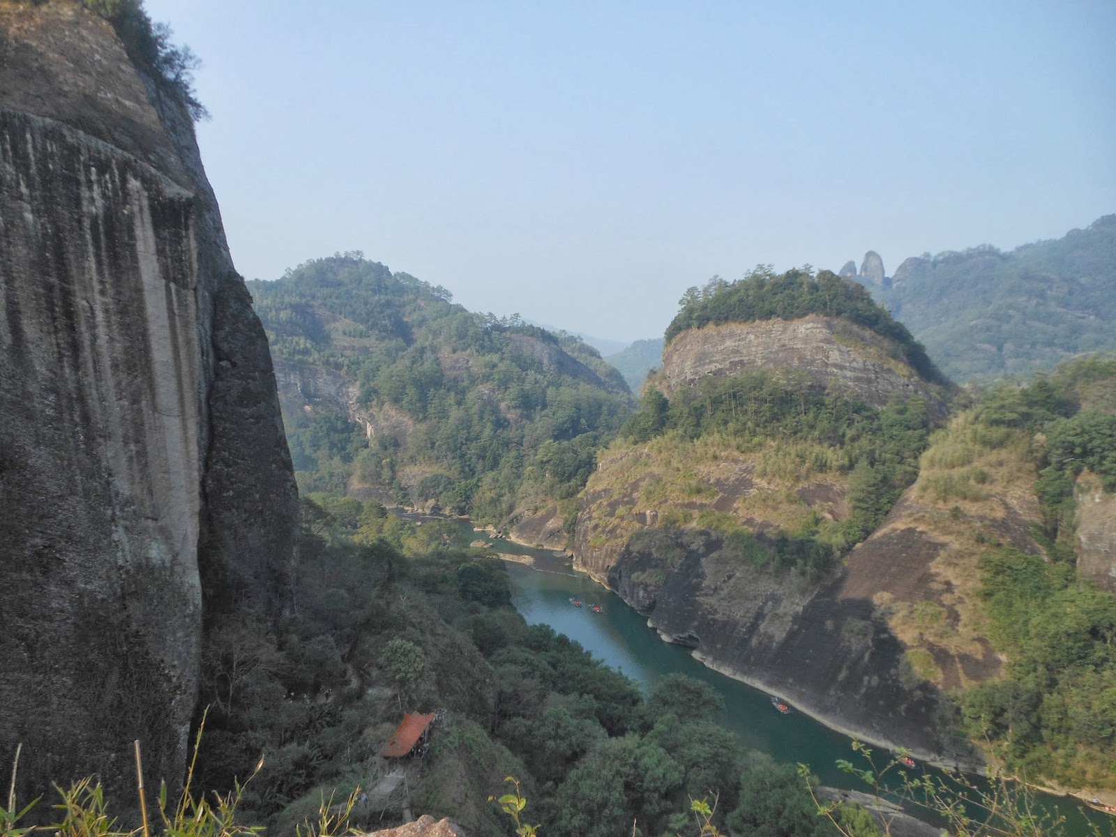 CHINA, CHINA!: Hiking and Bamboo Rafting at Wu Yi Mountain