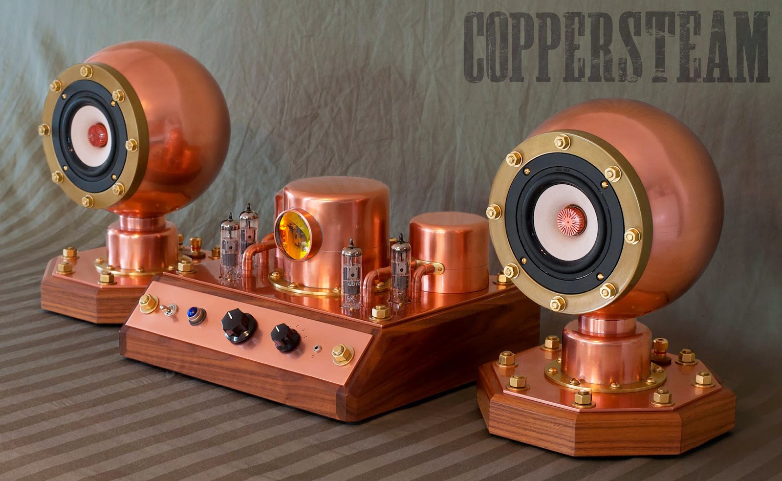 Coppersteam SteamAmp II amplifier NEW – M & S | Ultimate High-Fidelity