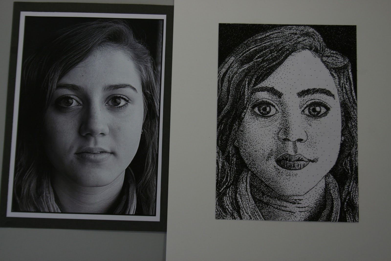 Sutka and Art Education: Stipple Portrait