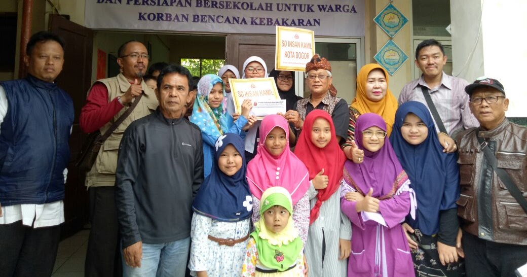 SD Insan kamil salurkan Bantuan untuk korban Kebakaran Bogor ~ SD Insan ...