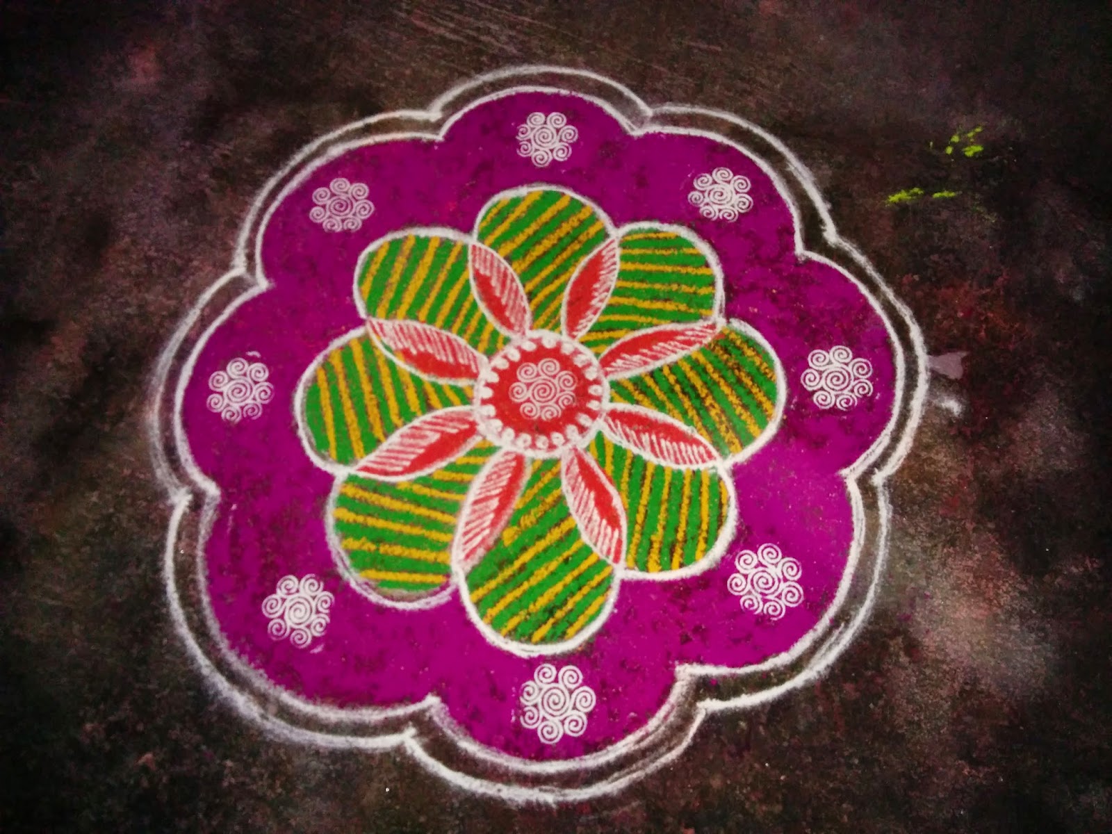 New Year 2015 Rangoli : margazhi rangoli kolam