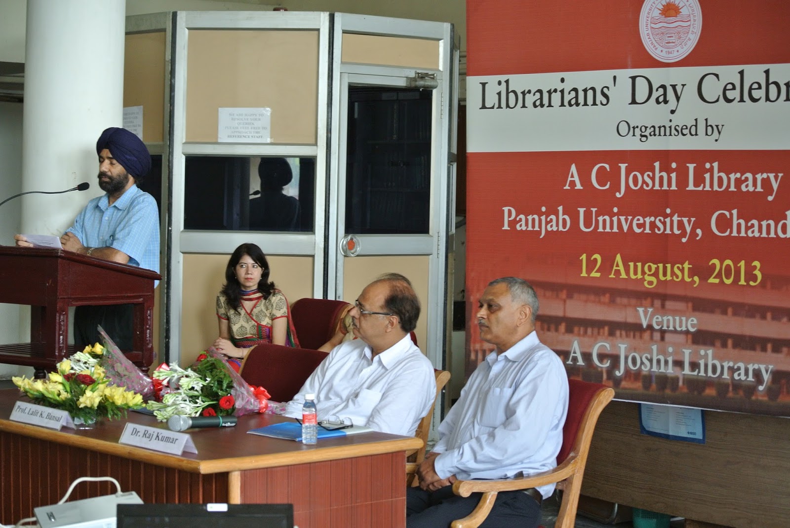 AC Joshi Library@Panjab University, Chandigarh: Librarian's Day ...