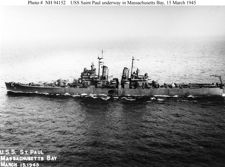 Naval Warfare: USS Saint Paul (CA-73)