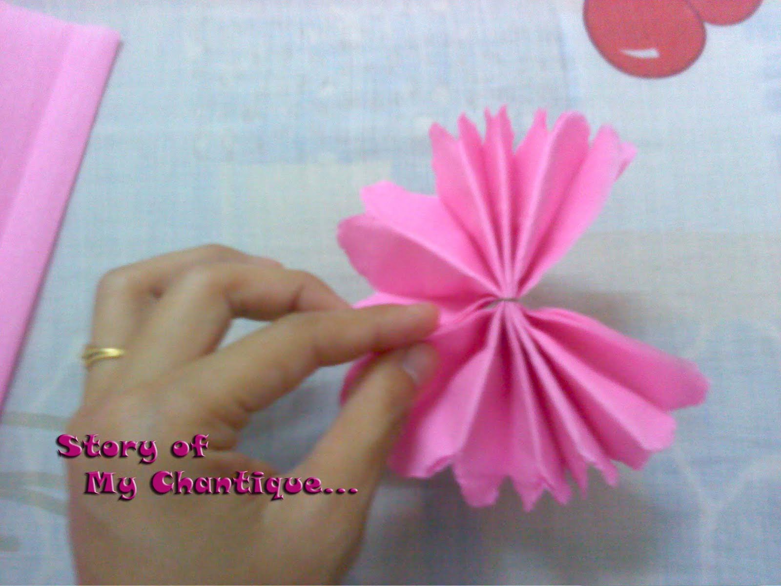 ~~Story of My Chantique~~: DIY-Bunga Tisu
